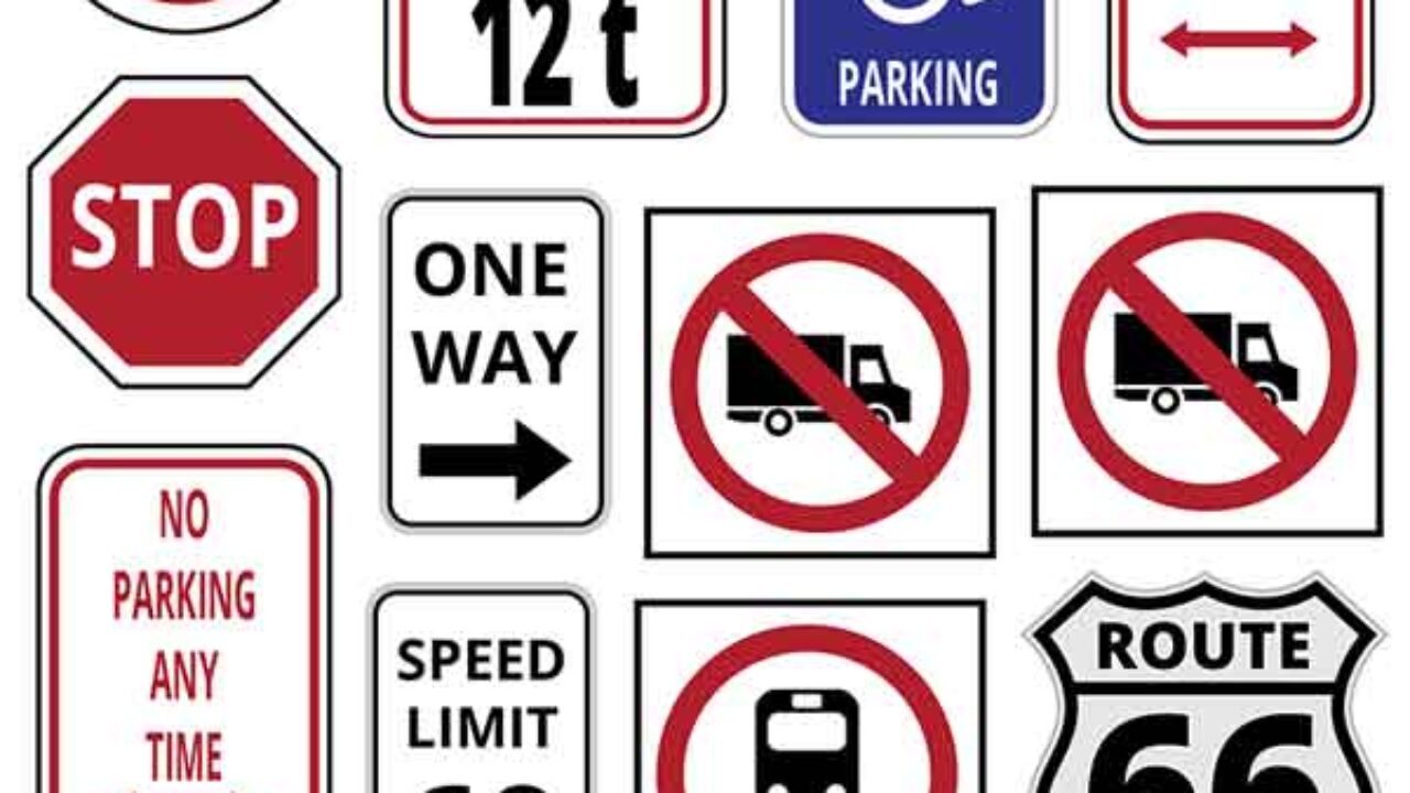 Regulatory Traffic Signs And Their Meanings
