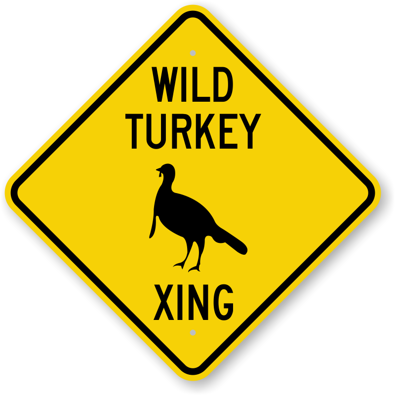 From Roadways to Roast: The Dual Role of Turkey Crossing Signs ...