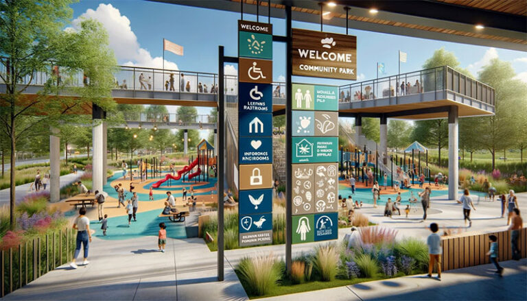 The Role of Signage in Enhancing Community Spaces | apogeesigns.com